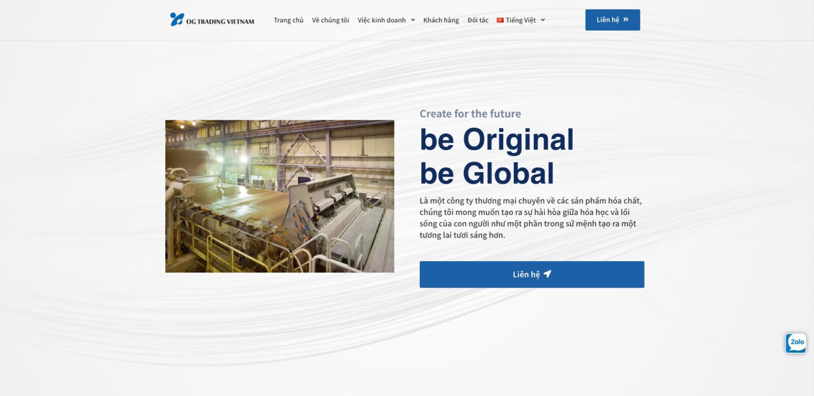 OG TRADING VIETNAM CO., LTD. - Công ty thương mại hóa chất Nhật Bản